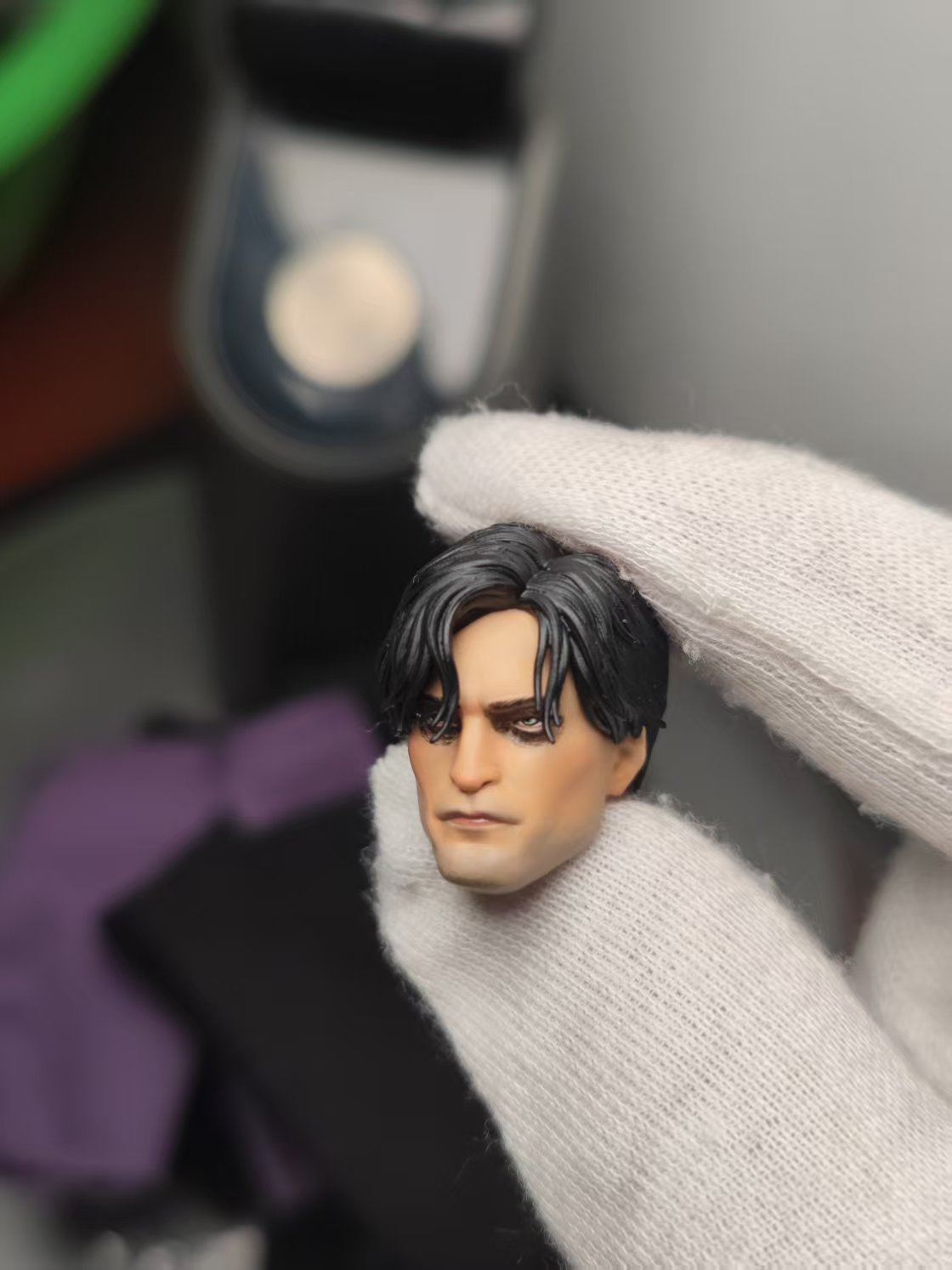 new batman Real human(Robert Pattinsonn) headsculpt 1/12